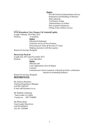 Angie Updated CURRICULUM VITAE.4(1) | DOC