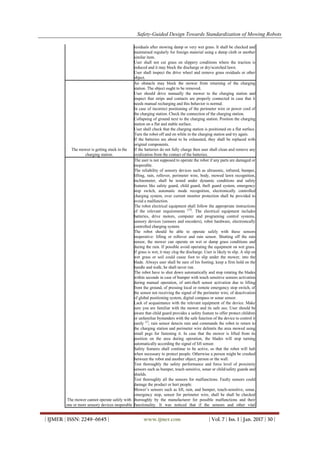 Safety-Guided Design Towards Standardization of Mowing Robots | PDF