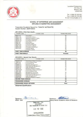 RESULT SLIP | PDF