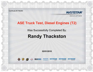 ASE Diesel Engines T2 | PPT