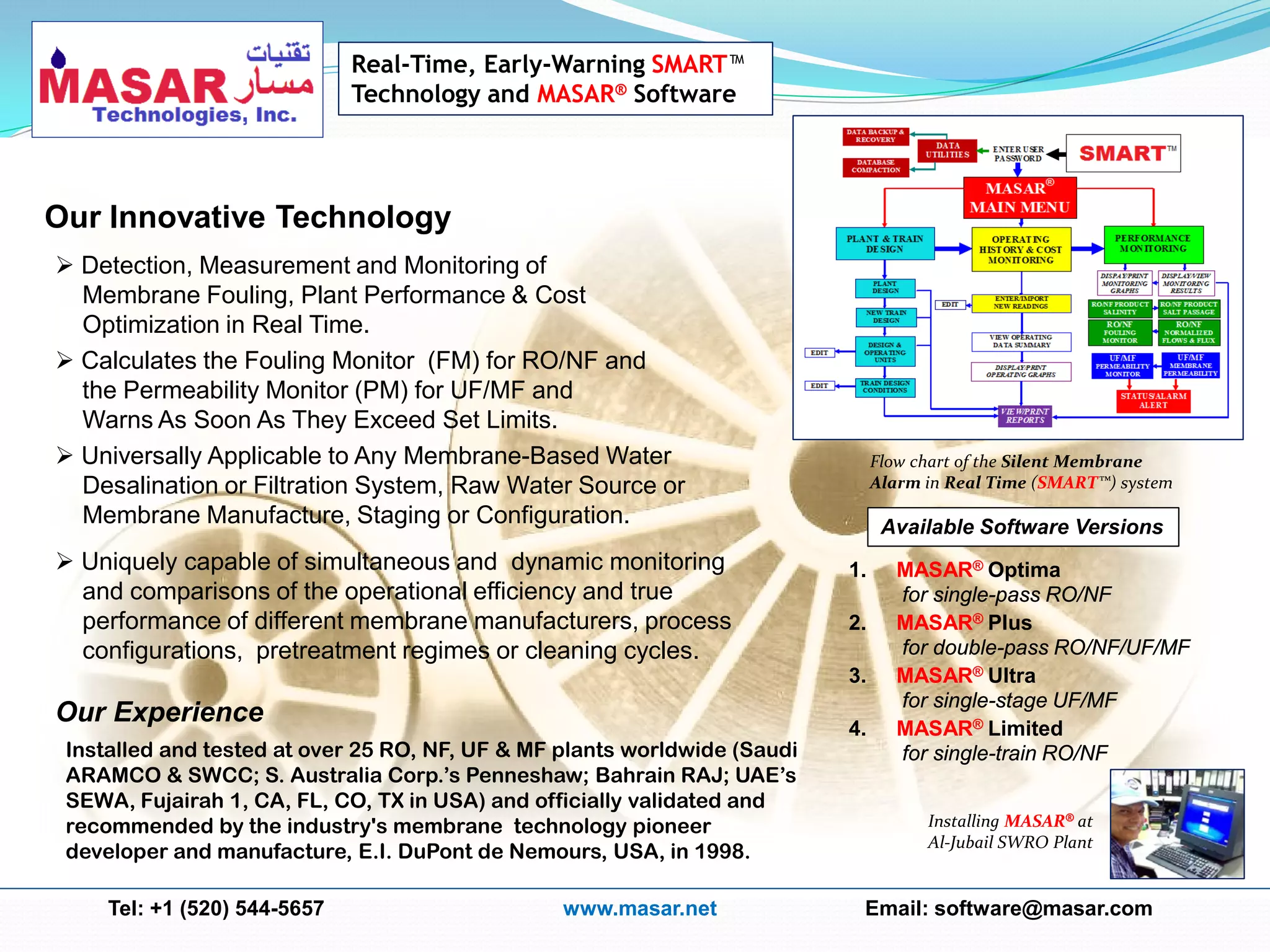 MASAR Technologies Brochure-Web | PDF