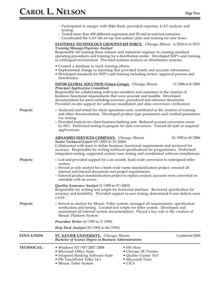 NelsonCL resume | PDF