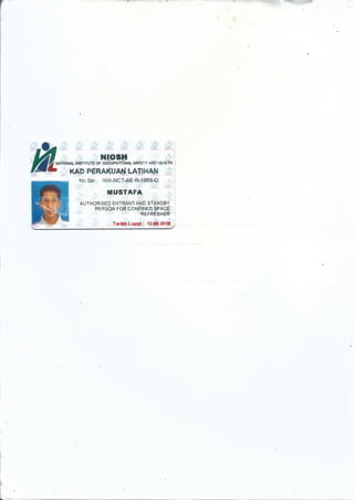 niosh cse card | PDF