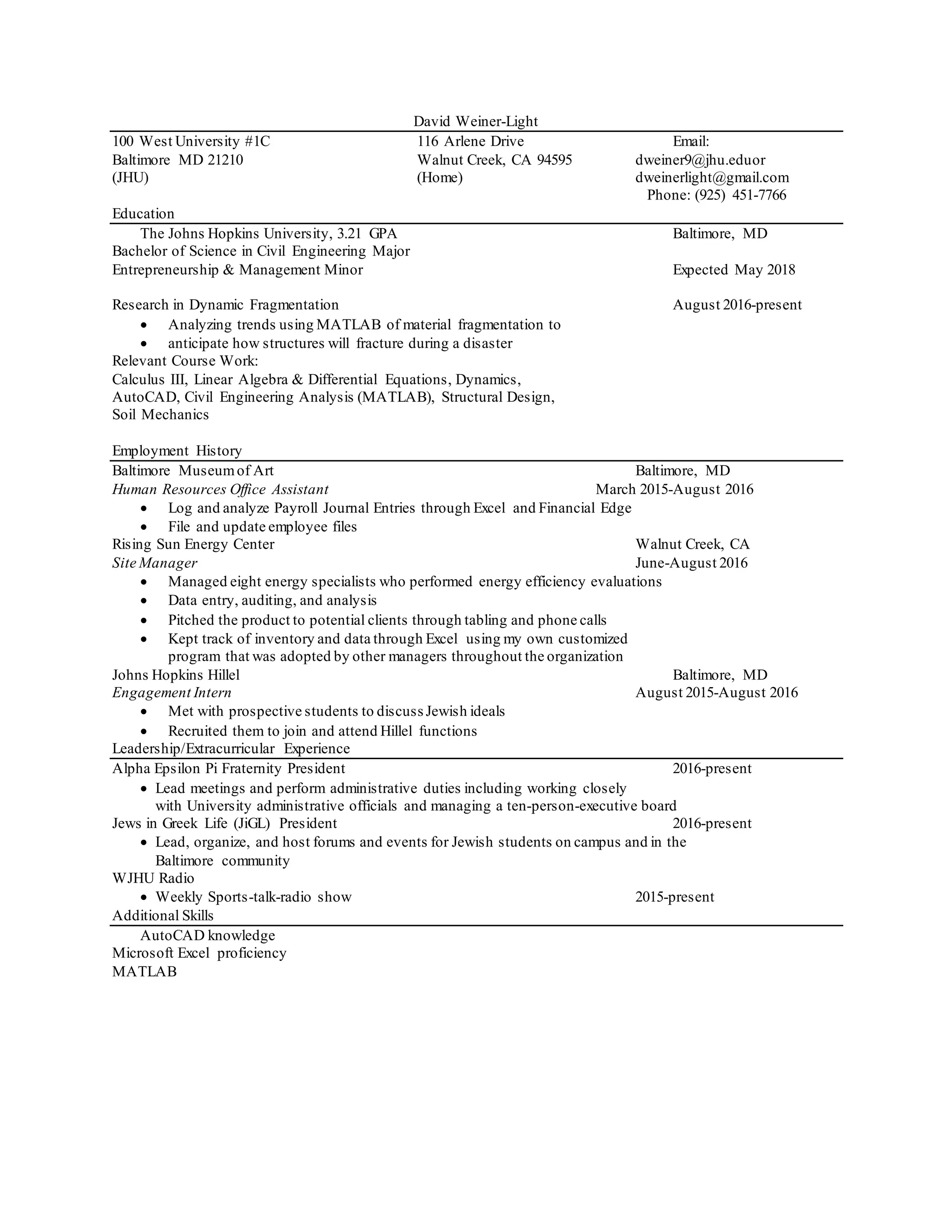 David Weiner-Light Resume | DOCX