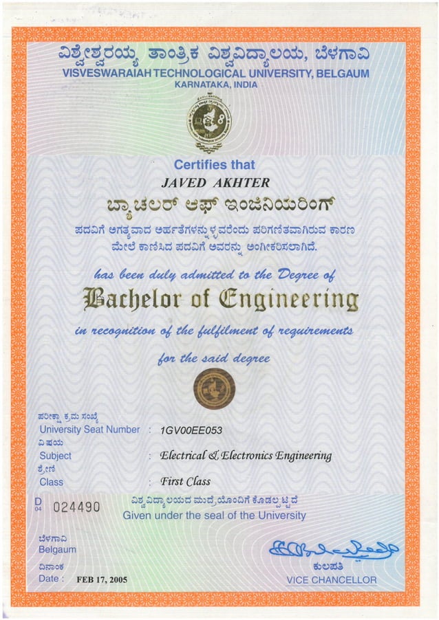Attested Degree | PDF