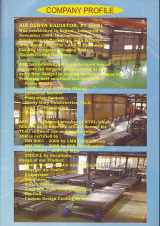 Brosur Design & Fabrication PT. ASR | PDF