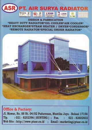 Brosur Design & Fabrication PT. ASR | PDF