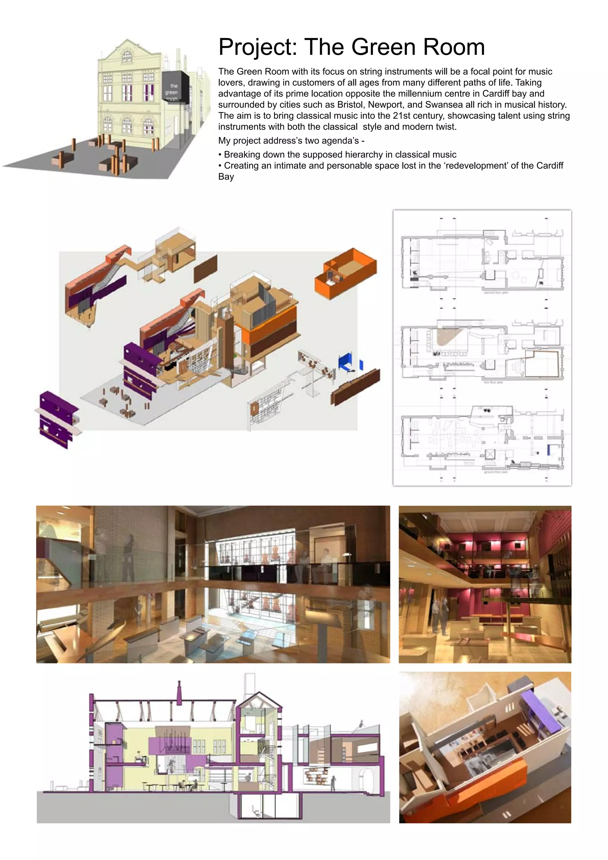 Project Summary - Interior Architecture & Momentum | PDF