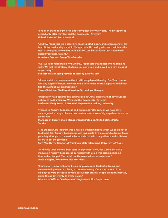 GoInnovate! Brochure | PDF