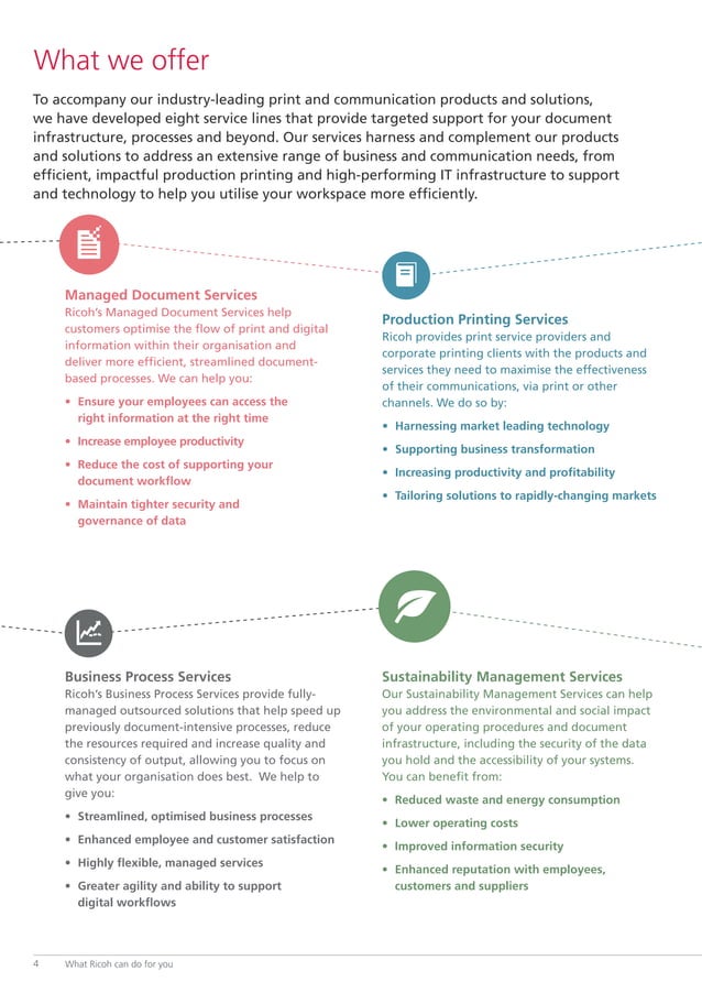 Ricoh Services Overview | PDF