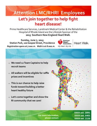 Heart Walk Flyer lmp 2015 | PDF
