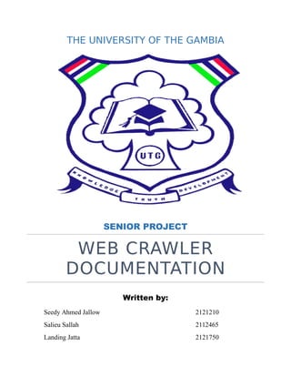 Senior Project Documentation. | PDF