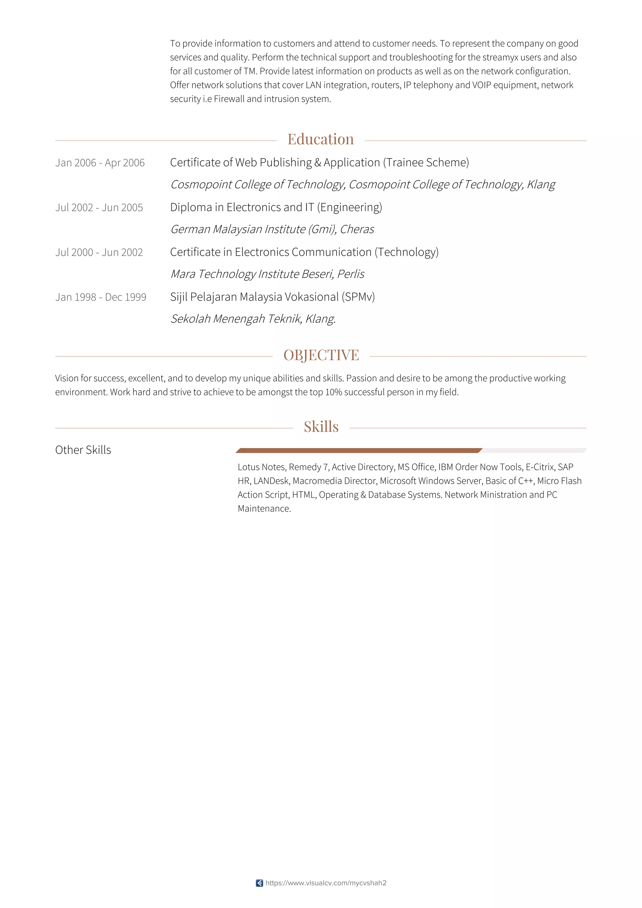 Mohd Shahrul Affandi_Md Murad_visualcv_resume | PDF