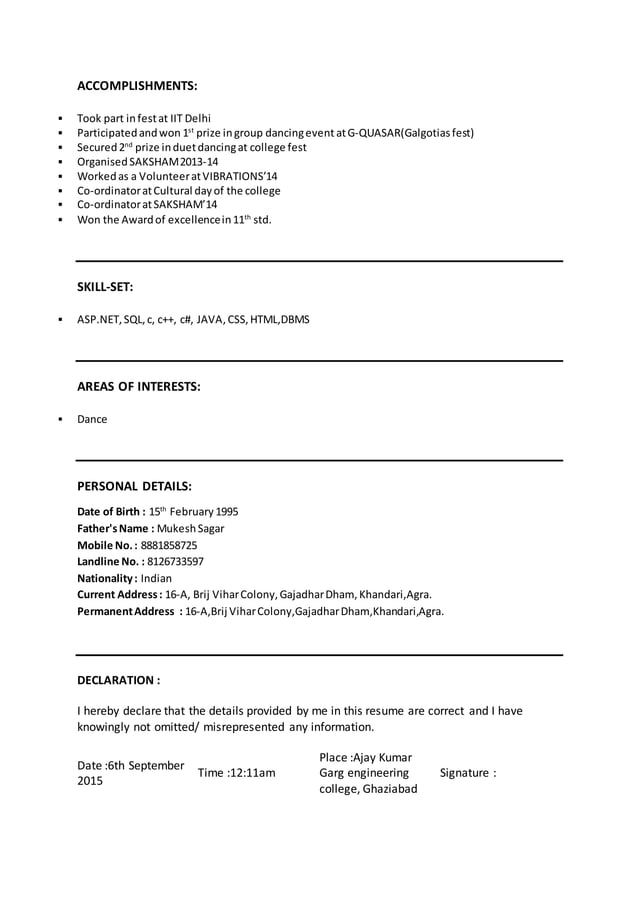 Nandini satsangi_cse | PDF