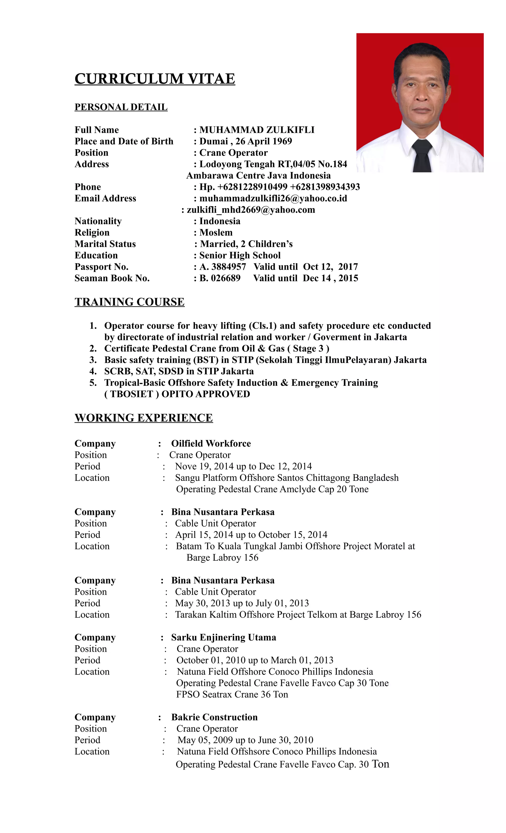 CURRICULUM VITAE JULY 2015 | DOC