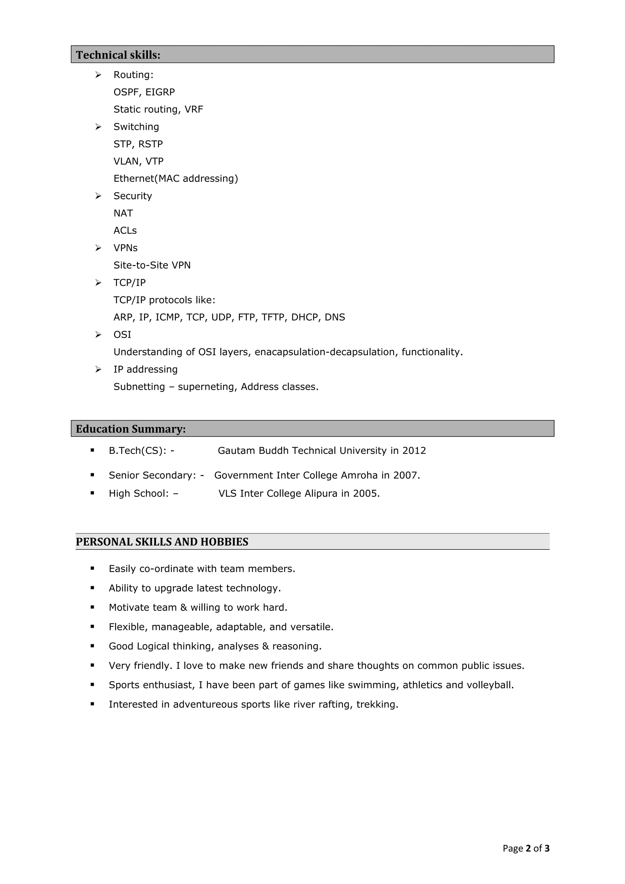 vishesh Resume | DOC