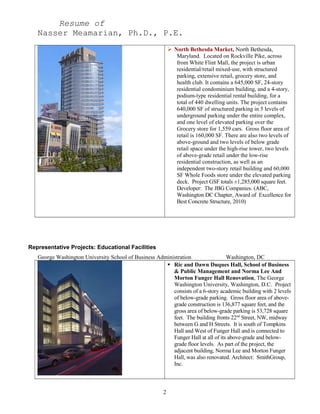 Meamarian,Nasser_ShortprojectList | PDF