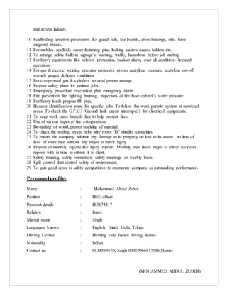 UP DATE CV ZUBER | PDF