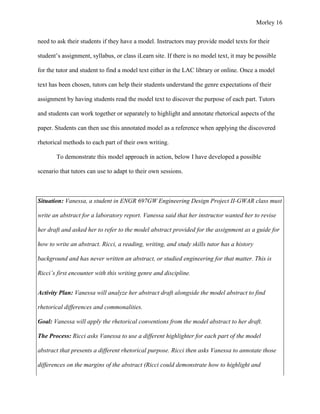 Morley Navigating Unfamilar Content | PDF