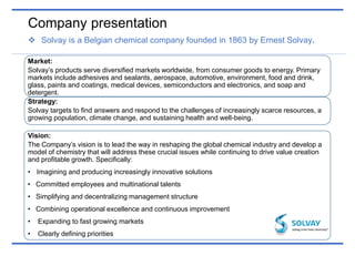 Interview with Solvay | PPT