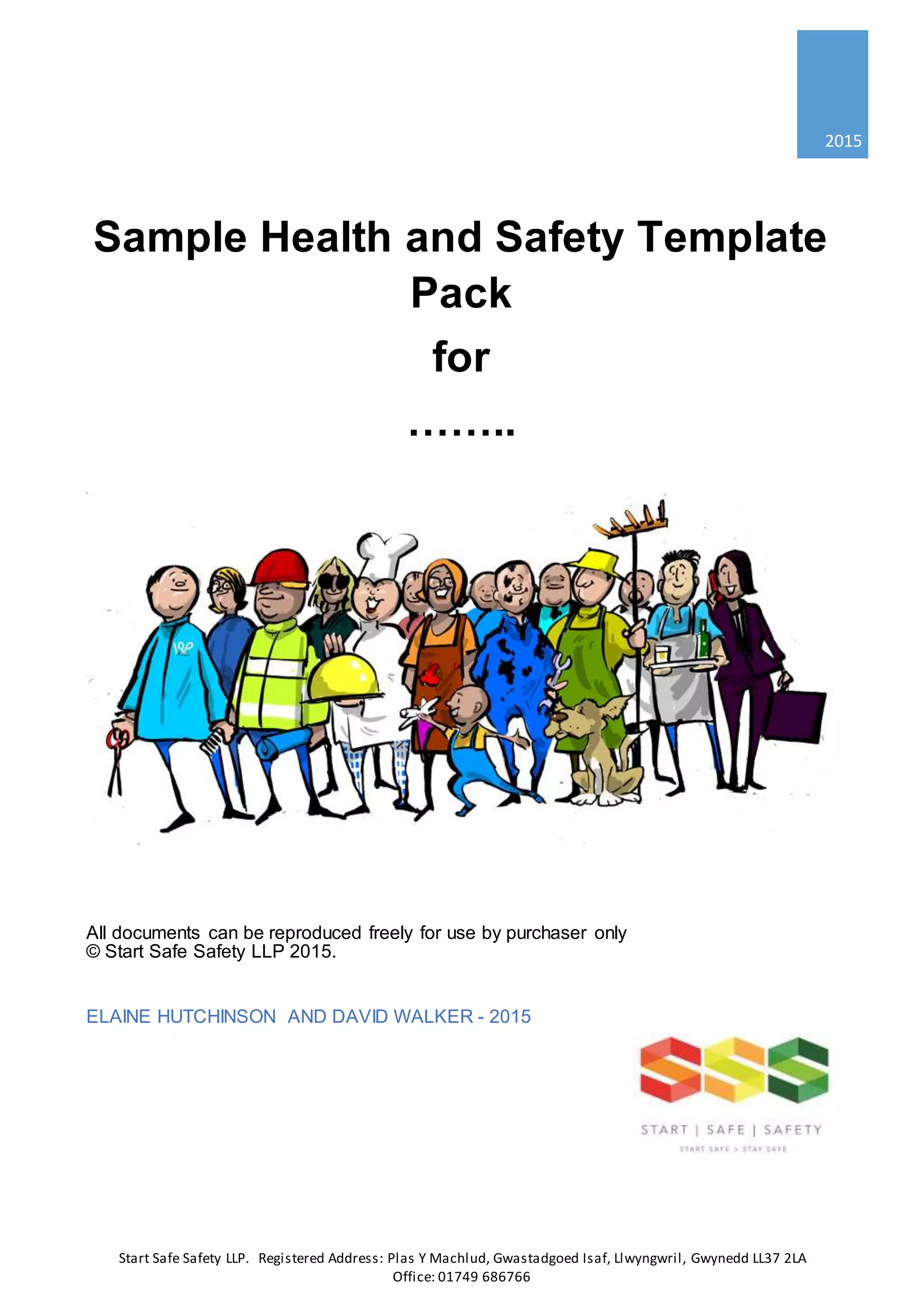 Sample Start Safe Safety H&S Pack (S1) | PDF