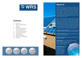 WRS Capability Statement | PDF