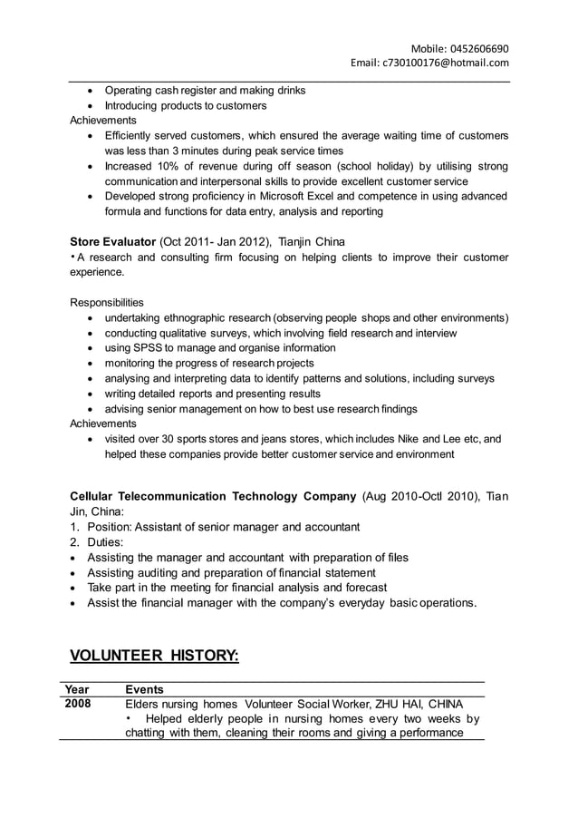 ruoxi zheng CV 2015 | DOCX