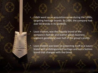 Louis Vuitton_Case Study_Retail Management | PPT