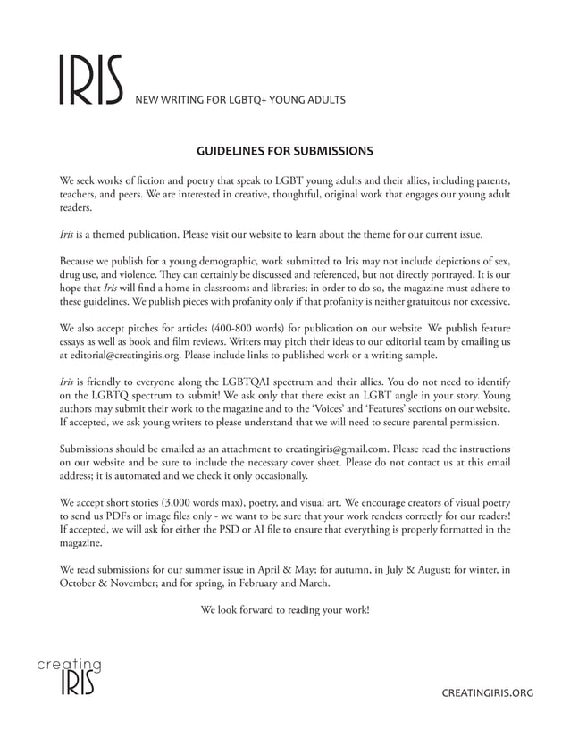 Iris Press Pack 2015 | PDF