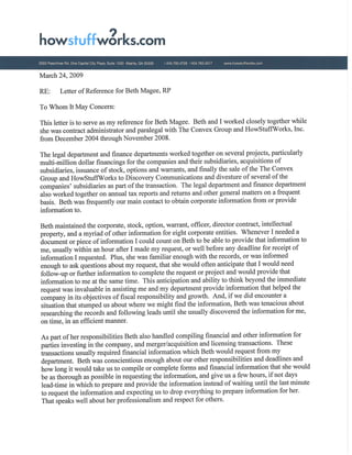 Colin Final Reference Letter Keep | PDF