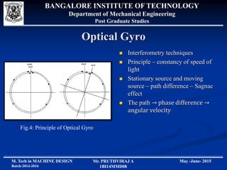Advances in Gyroscope Technologies | PPTX