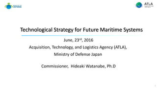 ATLA Maritime Technology strategy | PDF