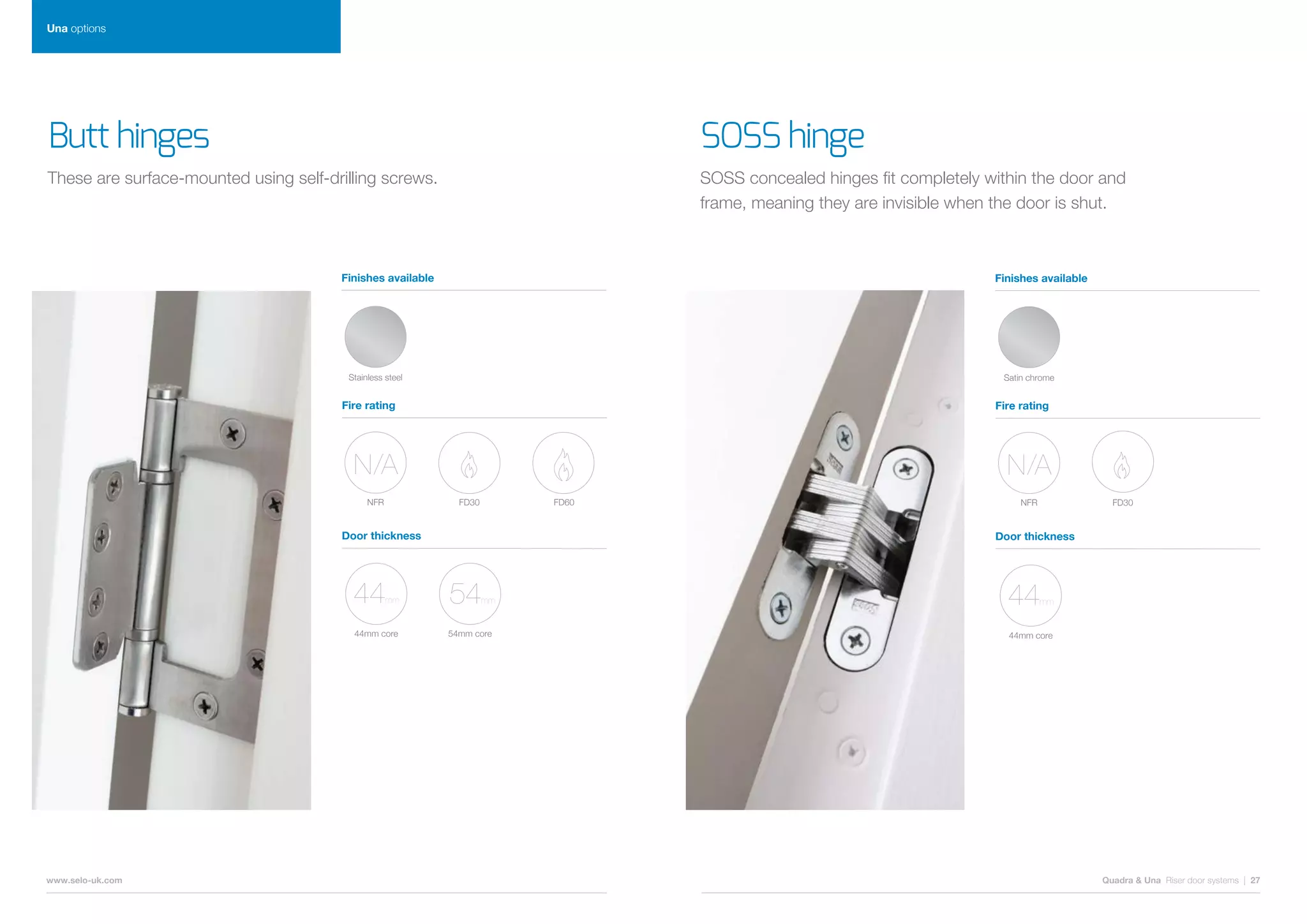 Selo Riser Door Systems | PDF