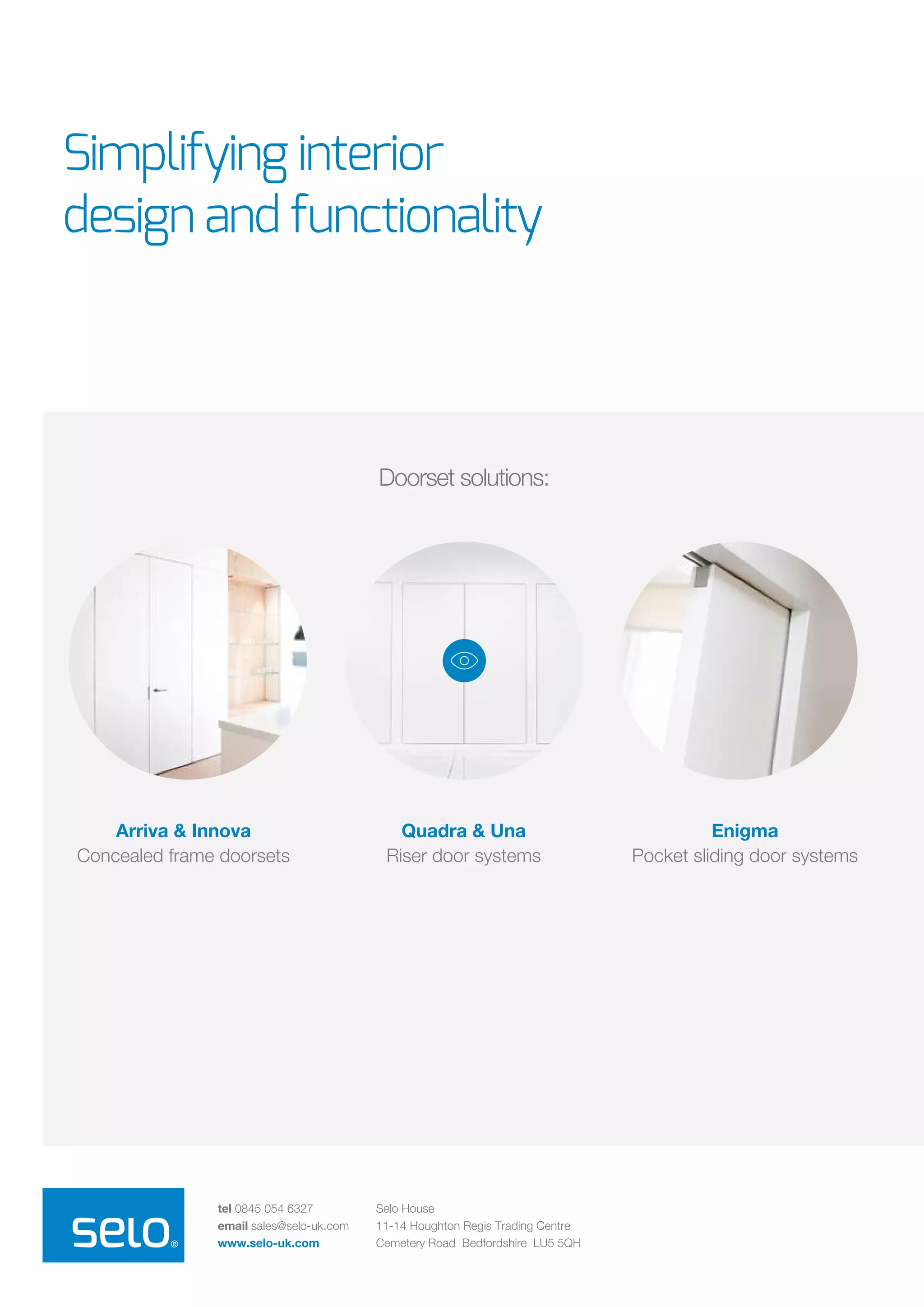 Selo Riser Door Systems | PDF
