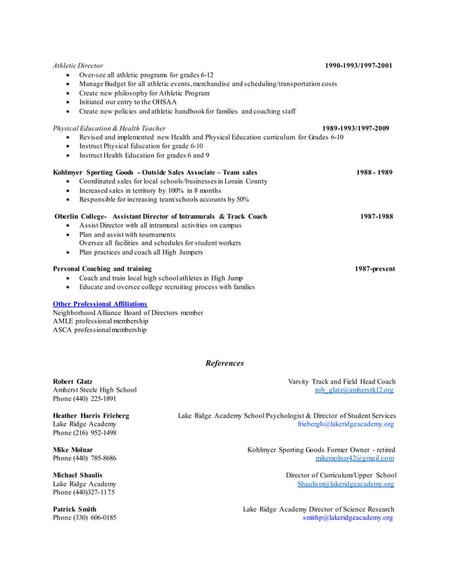 D Parrish resume 2017 | PDF