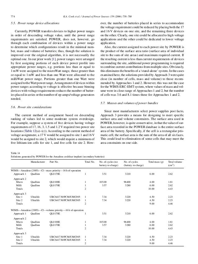 POWER (power optimization for wireless energy requirements) - A MATLA…