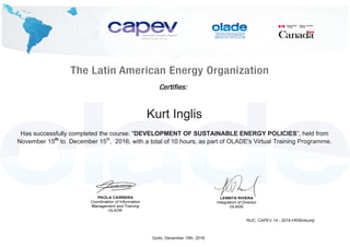 Certificate DSEP | PDF