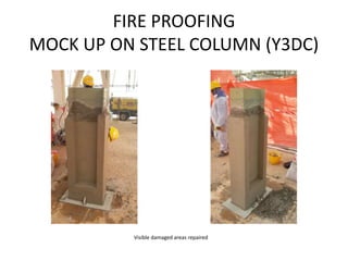 Fire Proofing On Steel Structure | PPTX