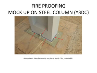 Fire Proofing On Steel Structure | PPTX