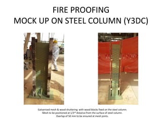 Fire Proofing On Steel Structure | PPTX