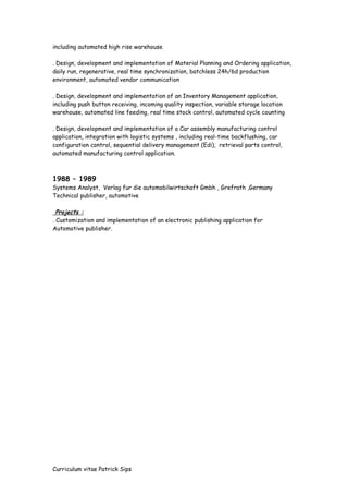 CV_Patrick_Sips | DOC