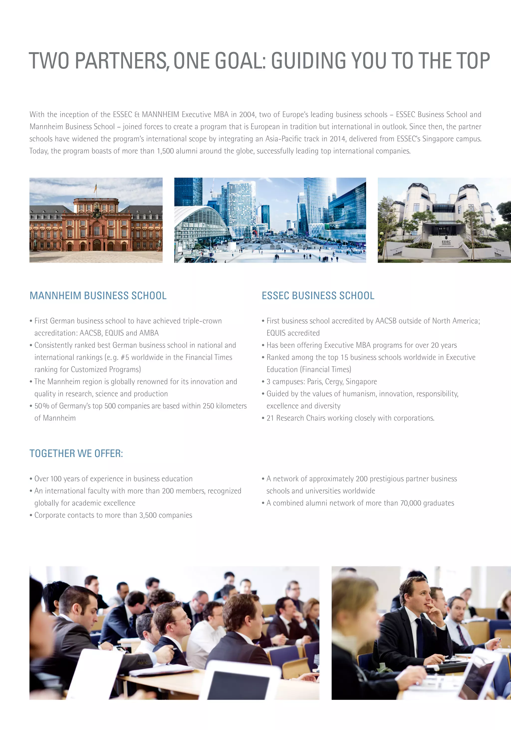 Brochure-ESSEC-Mannheim-ExecutiveMBA-Modular | PDF