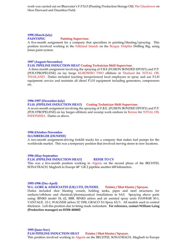 Ray Carroll Offshore c.v. | DOC | Sailing | Sports