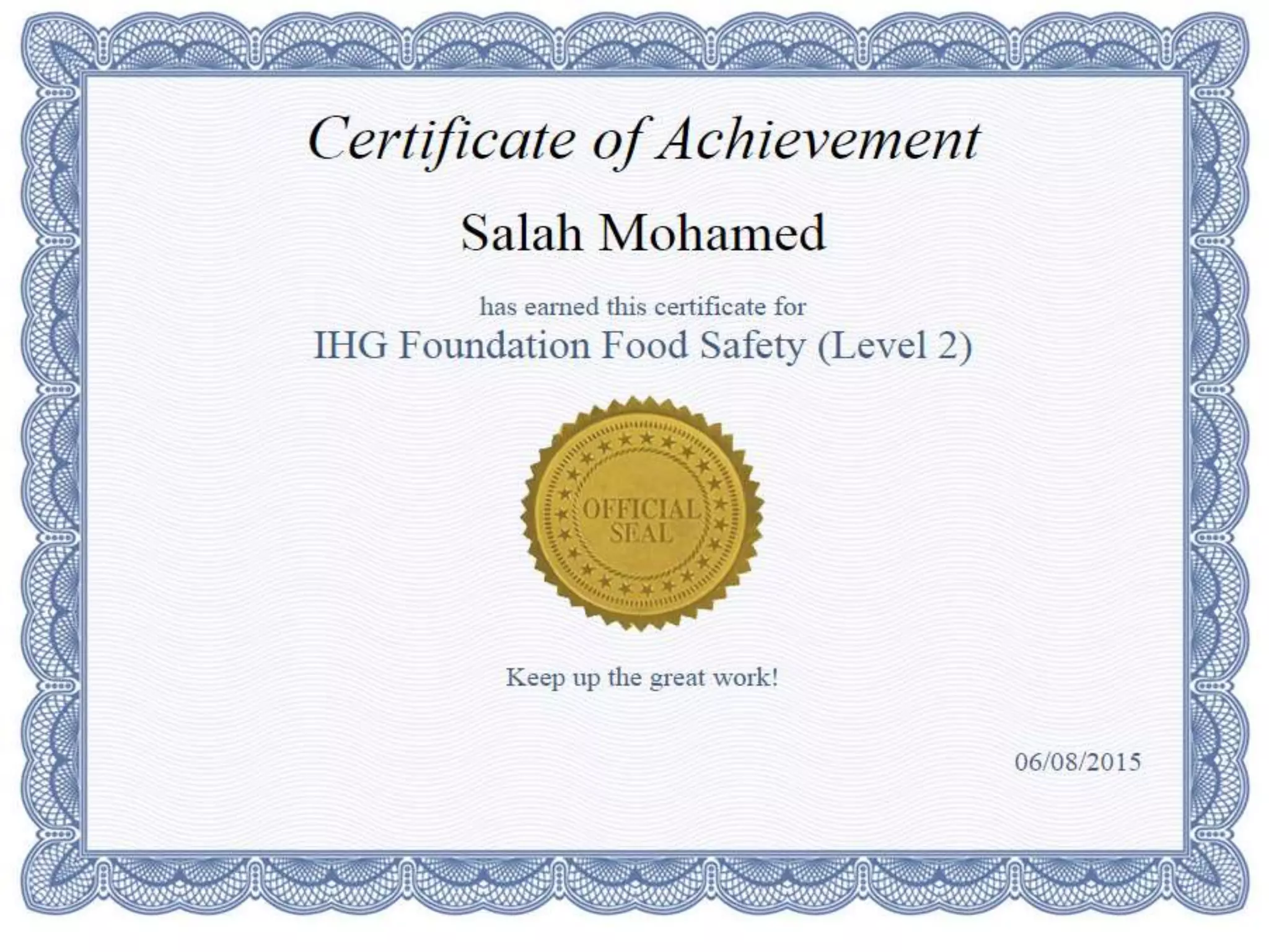 food safety level 2 | PPTX
