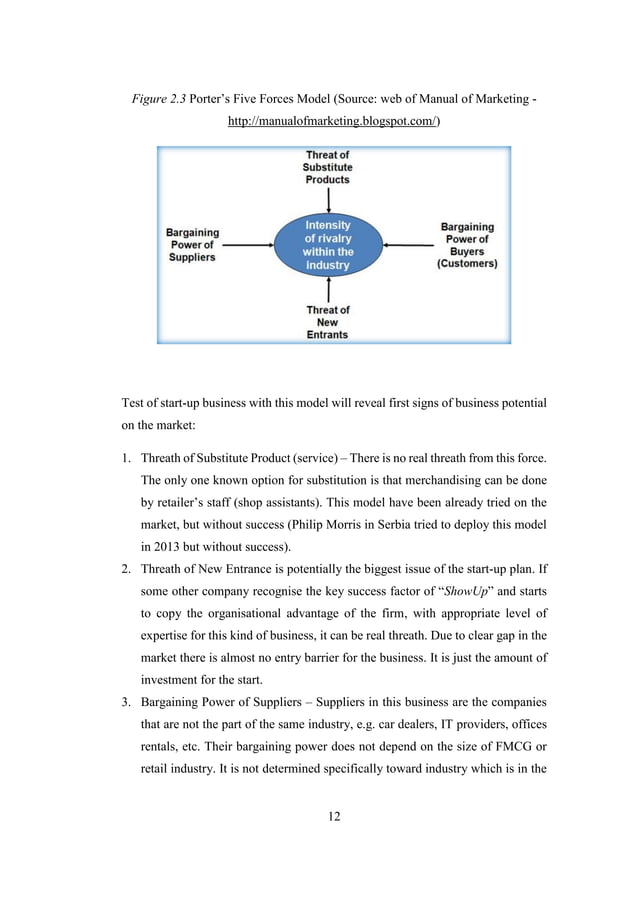 Business Development Proposal Project for a Retail Merchandising ...
