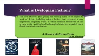 Dystopian element in_the_novel_1984 | PPTX | Drama | Genres
