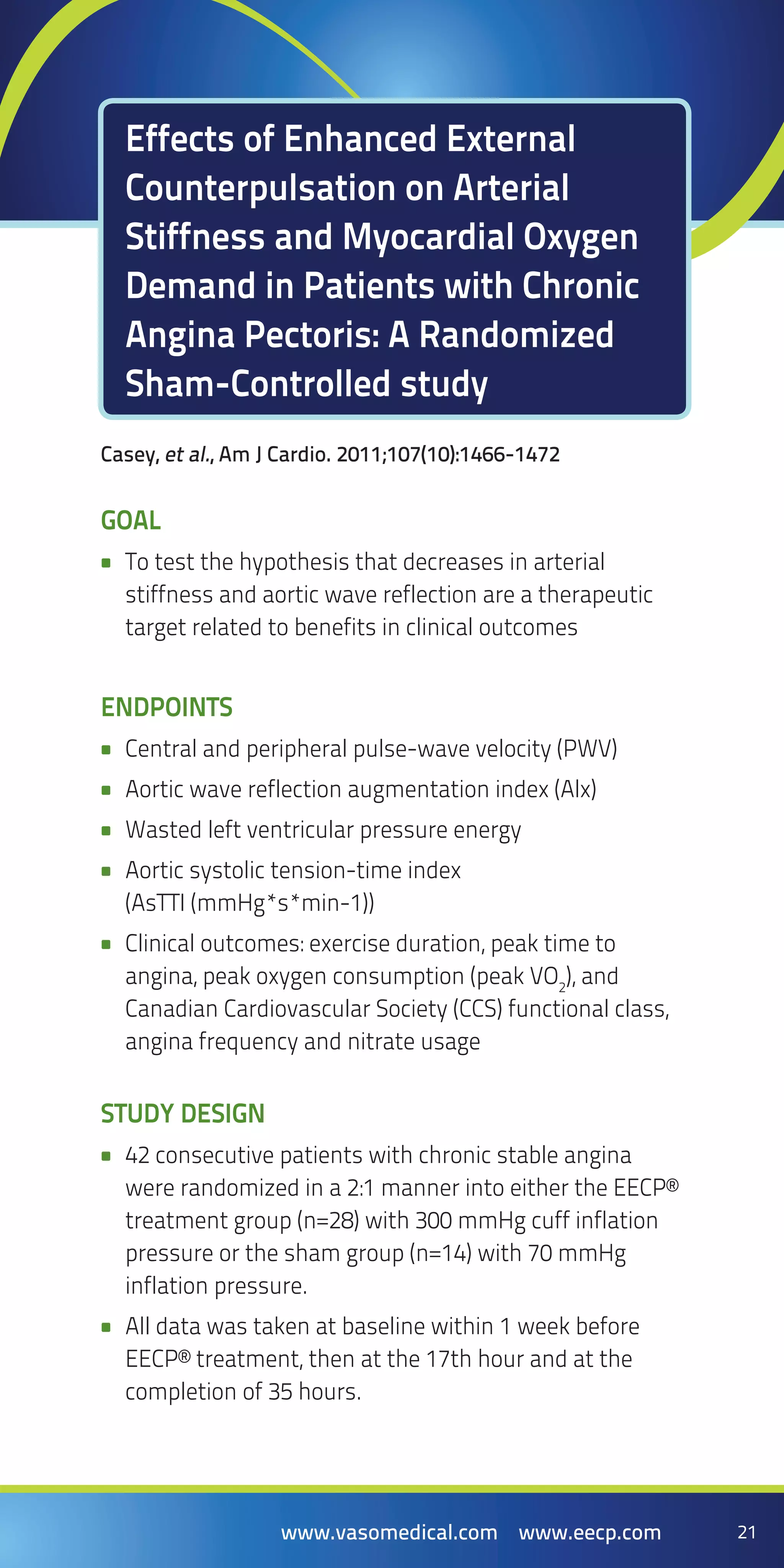 EECP Clinical Reference Guide | PDF