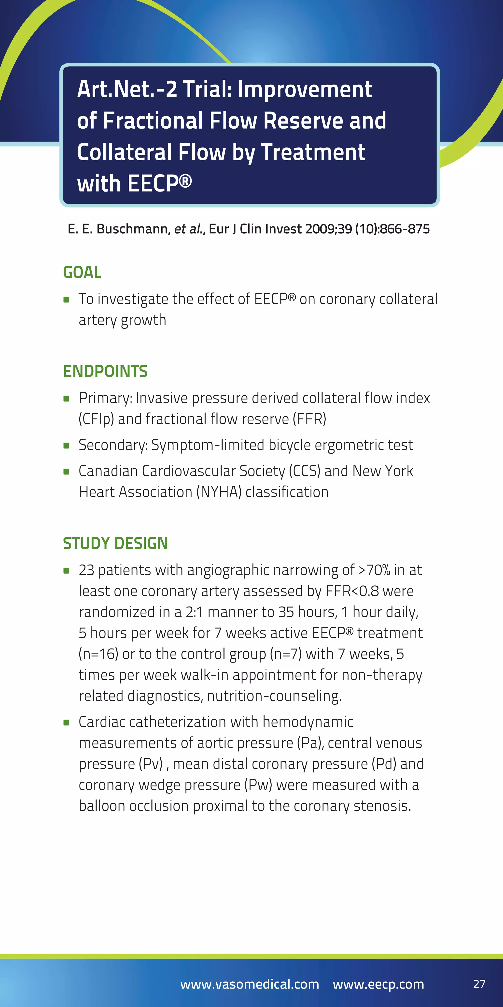 EECP Clinical Reference Guide | PDF