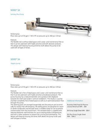 NETZSCH_Pumps_Comprehensive_ Solutions | PDF