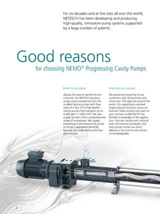 NETZSCH_Pumps_Comprehensive_ Solutions | PDF